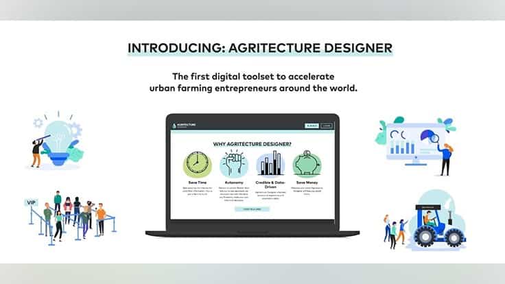 Agritecture debuts digital platform for urban farm planning - Produce ...