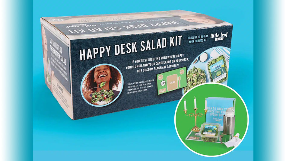 Little Leaf Farms releases new "Happy Desk Salad" Kit - Produce Grower